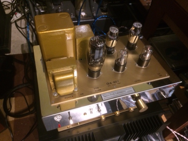 QA-807 Organic pure tube balanced pre-amplifier with tube rectifier ...