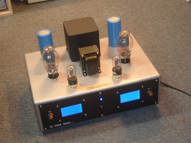 Space-Tech Lab. SE-300B-70W , 70W super high-power 300B amplifier ...